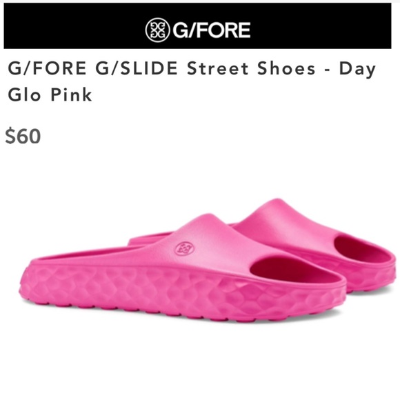 G/FORE | Shoes | Gfore Gslides Street Shoe Day Glo Pink | Poshmark